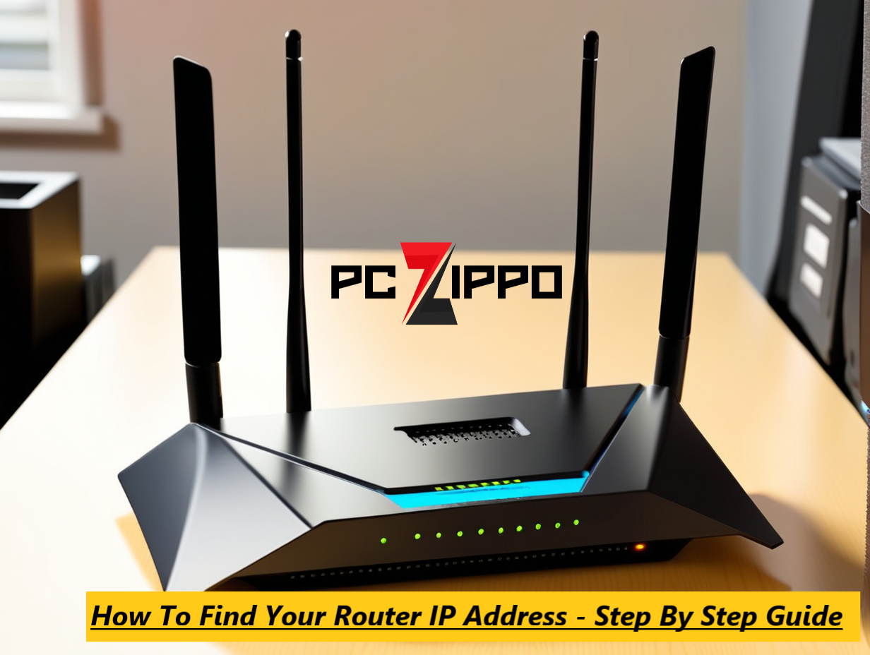 How To Find Your Router IP Address - Step By Step Guide - PCZIPPO